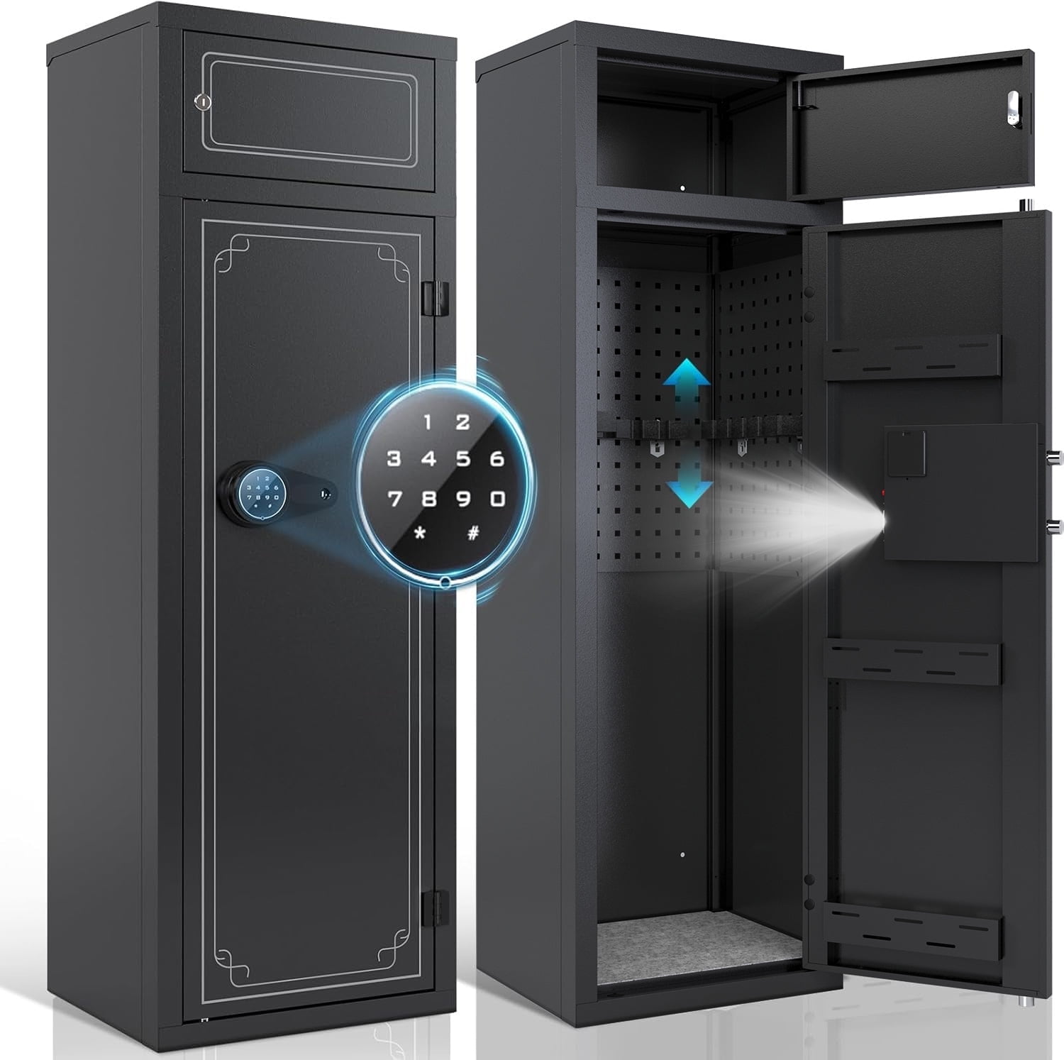 KAER 10-12 Gun Safe Gun Safes for Home Rifles and Pistols Gun Safes ...