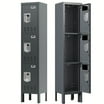 IKIMI 9-Door Metal Storage Lockers for Employee, Black Storage Cabinet ...