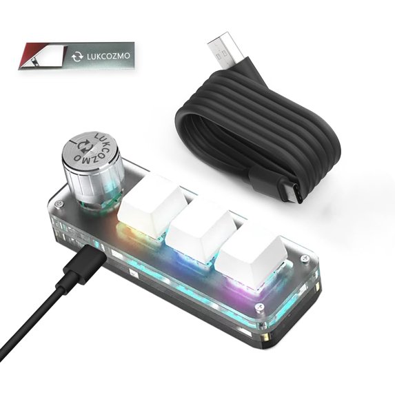 KAFEN-Macro Pad Macropad Macro Programmable Keypad Customized 3-Key ...