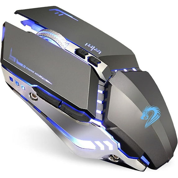 KAFEN-T12 Wireless Gaming Mouse Rechargeable, 2.4G Silent Optical ...