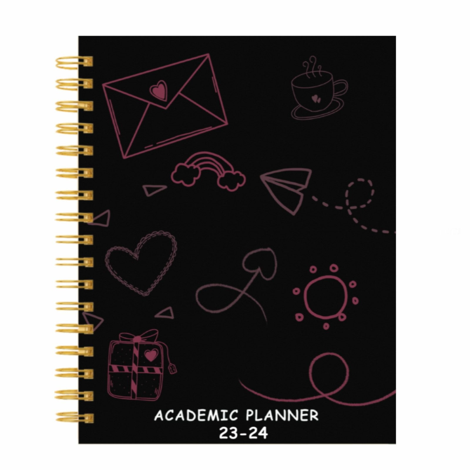 KAGAYD 2024 Daily Notebook Academic Planner Schedule Book Monthly ...
