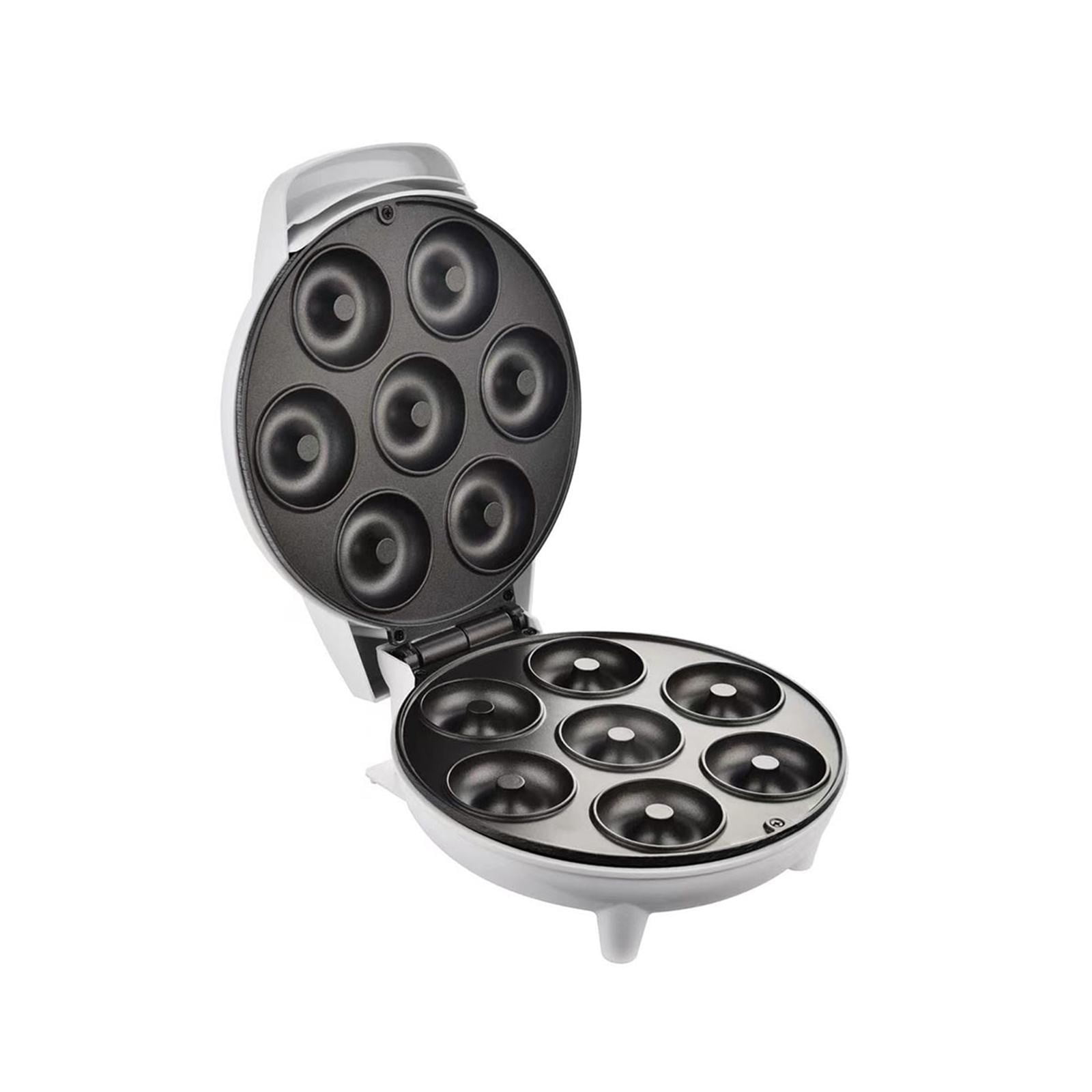 KAGAYD Donut Maker Donut Maker 1200W Non Stick Donut Maker 7 Hole Round ...