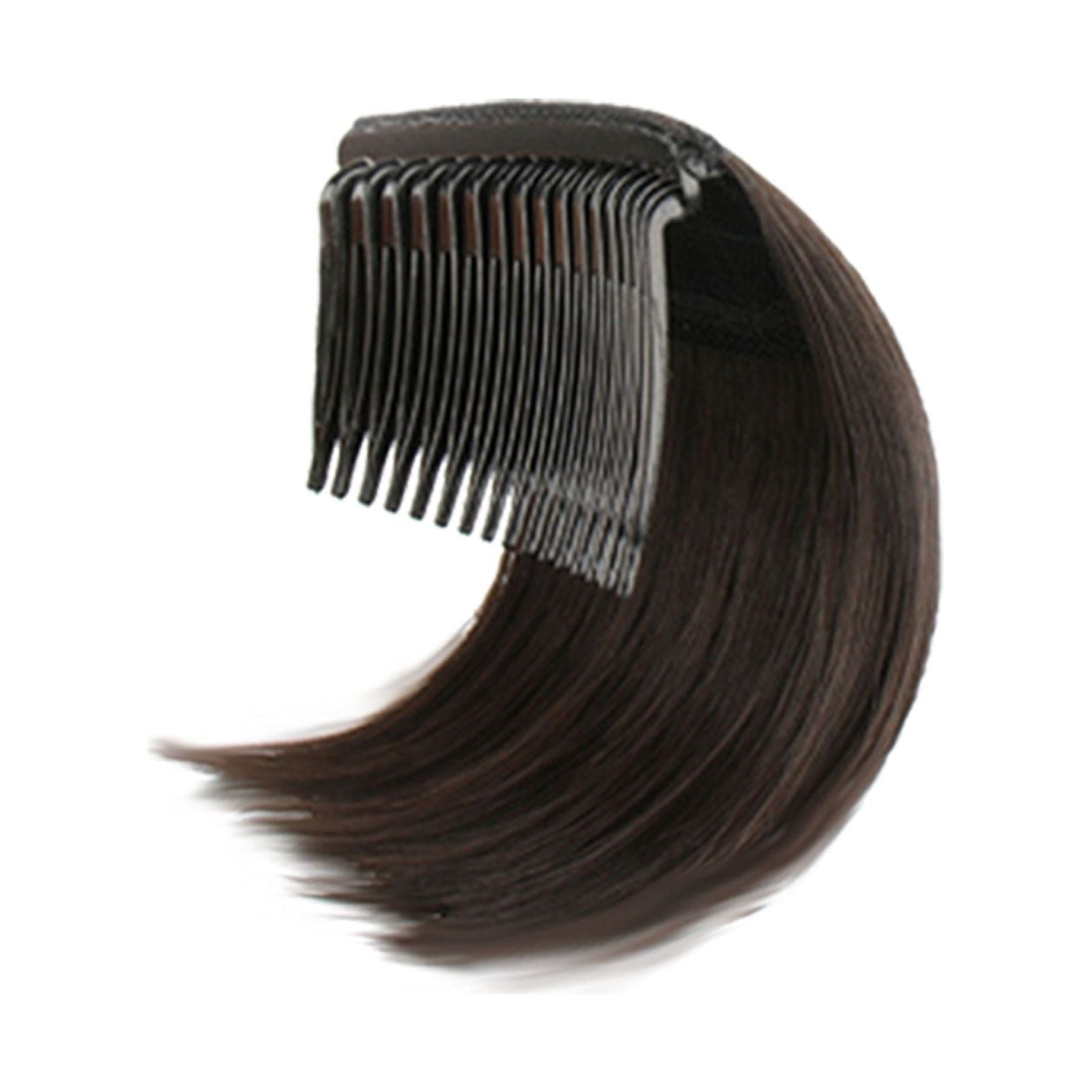 KAGAYD Wig Pad Invisible Powder Puff Comb Female Simulated Hair Pad ...