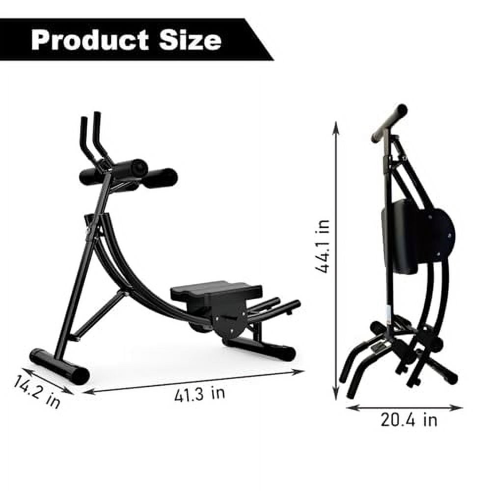 KAHOO Fitness Ab Machine,Fitness Core & Abdominal Trainers,Height ...
