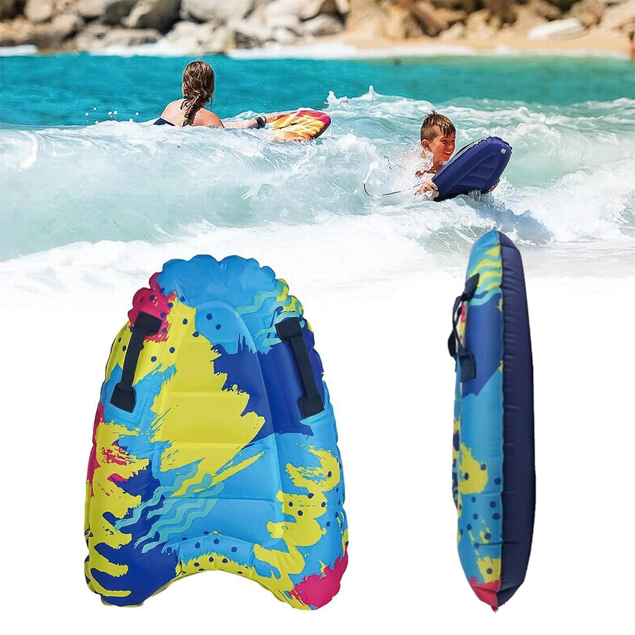 KAHOO Inflatable Body Board Raft for Kids - Multicolor - Walmart.com