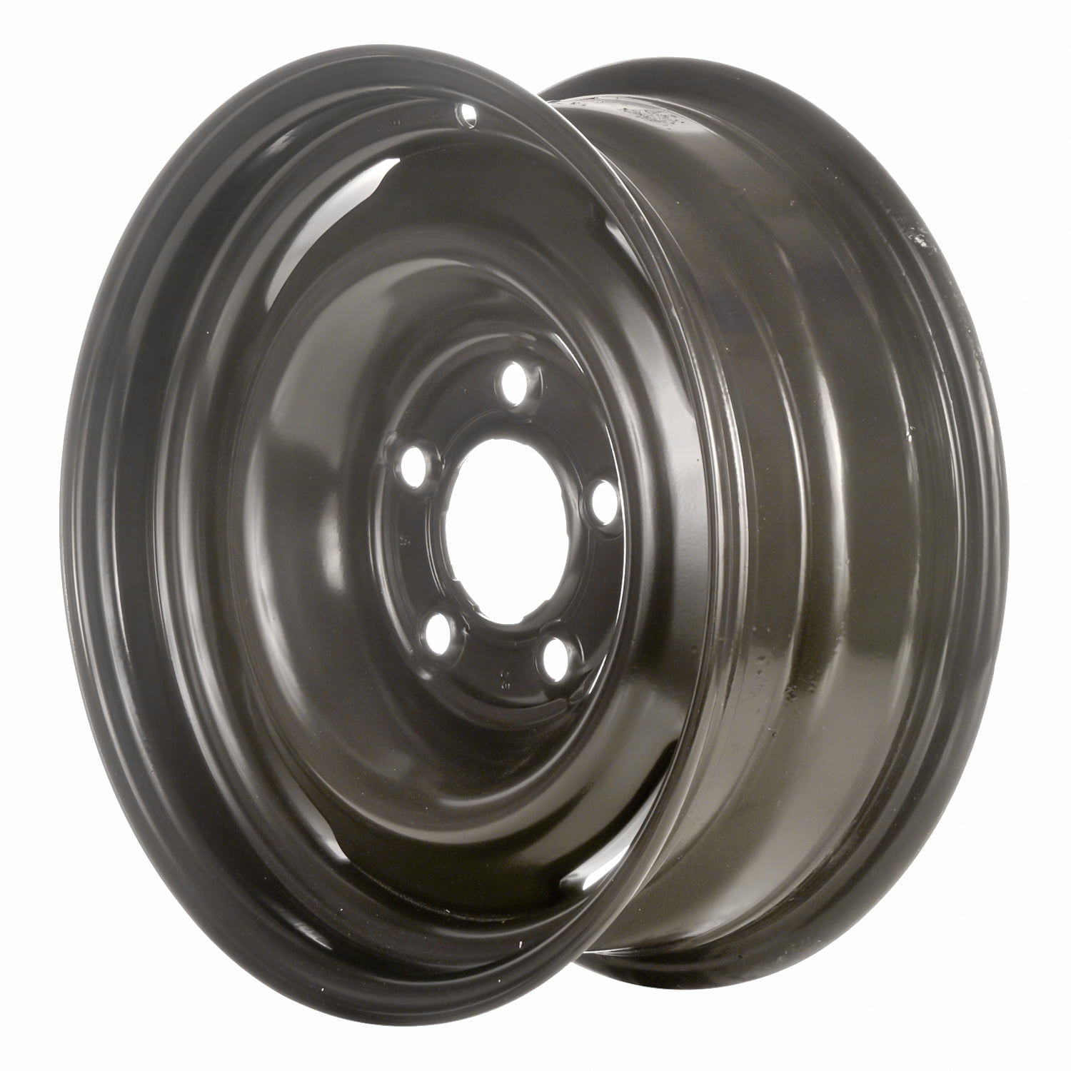 KAI Reconditioned OEM Steel Wheel Rims, 15 X 6, Black Full Face, Fits ...