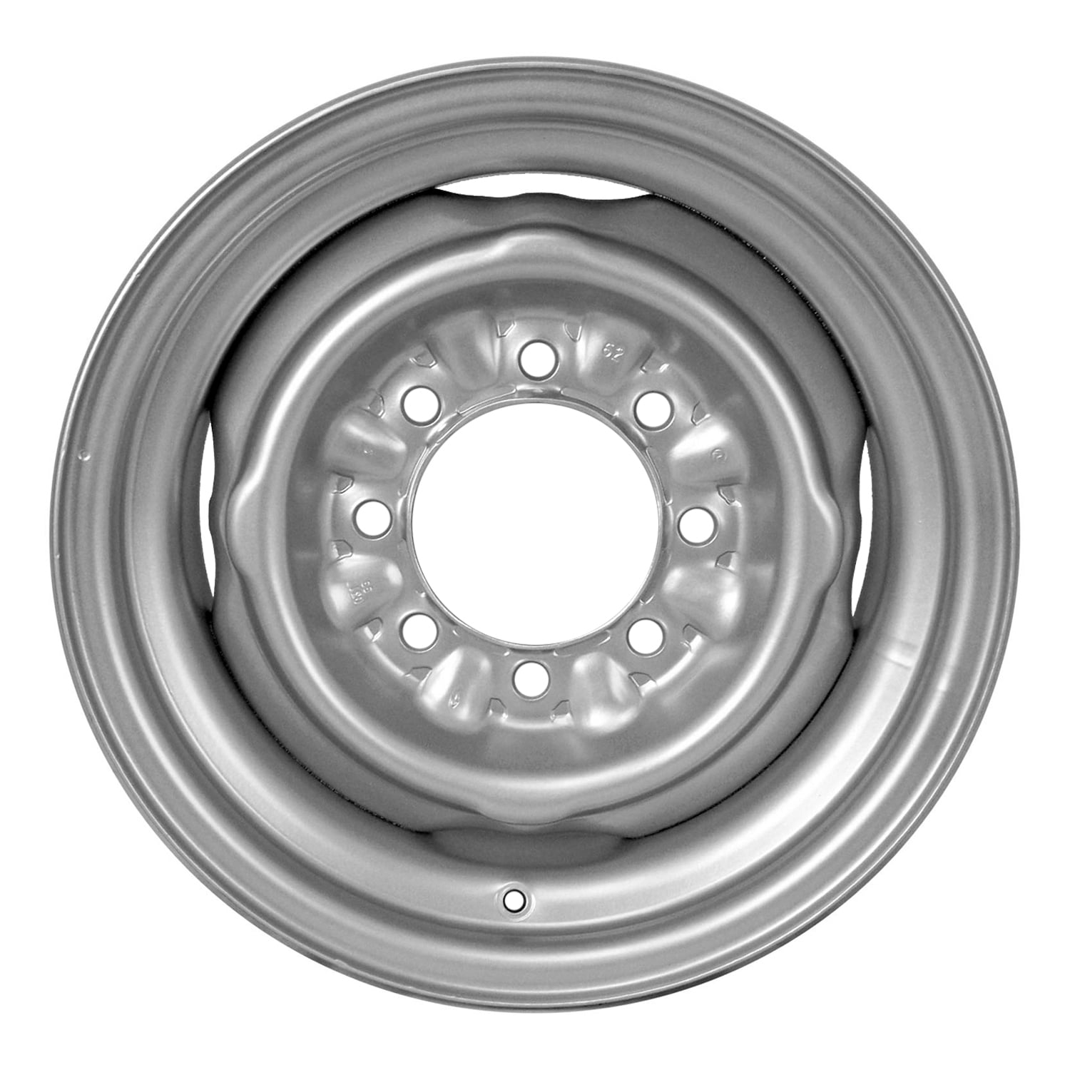 Remanufactured Painted Silver Steel Wheel 16 x 7 F8UZ1015BA fits 2003 ...