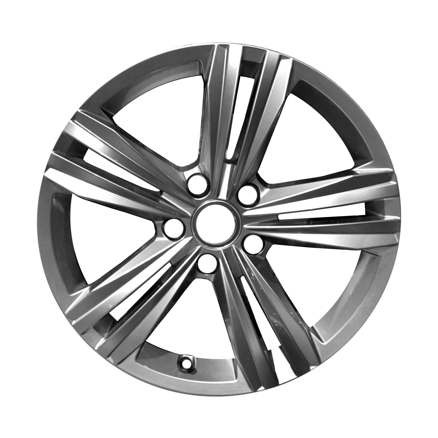 Remanufactured Painted Gray Silver Aluminum Wheel 17 x 7 fits 2019-2021 ...