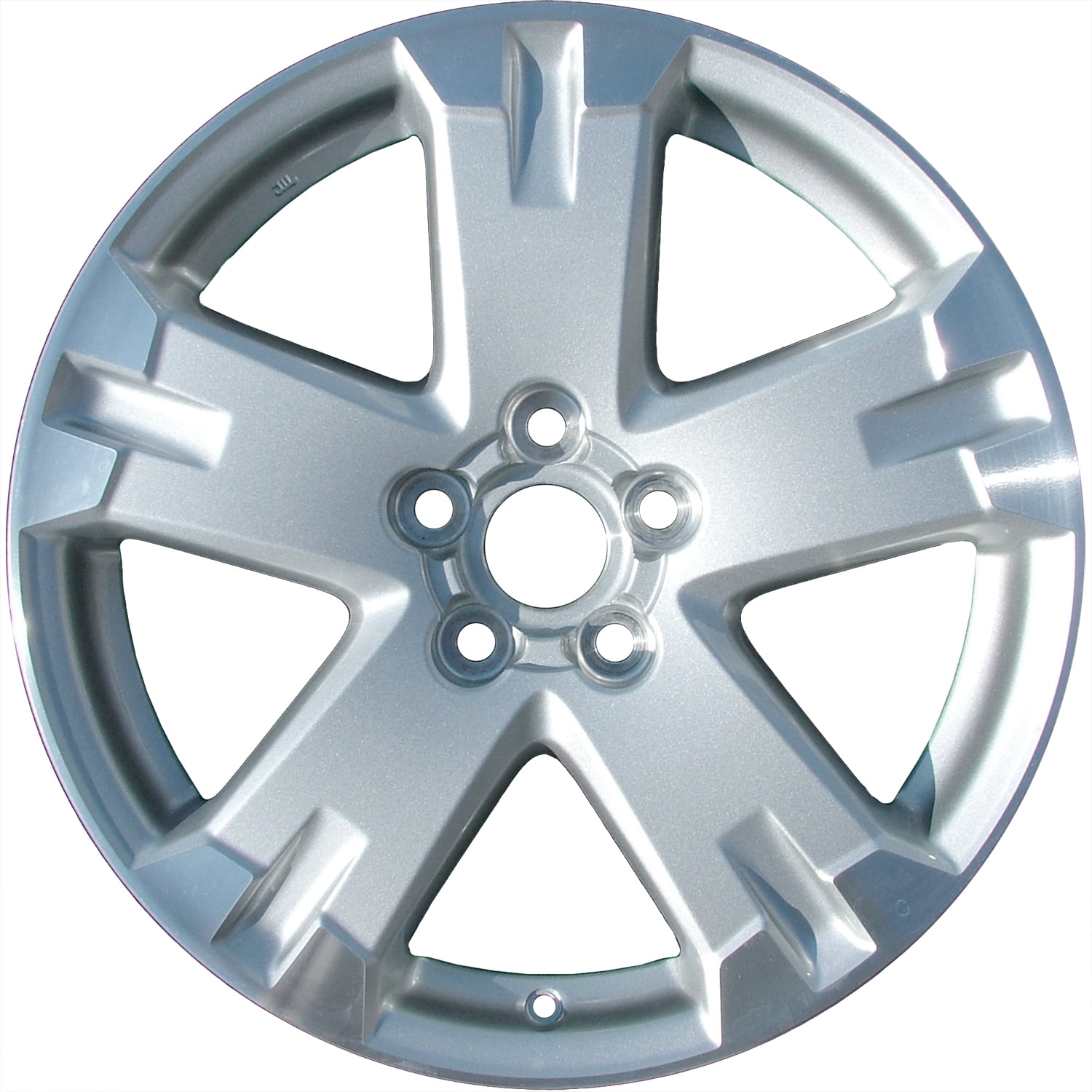 Remanufactured Machined and Painted Silver Aluminum Wheel 18 x 7.5 ...