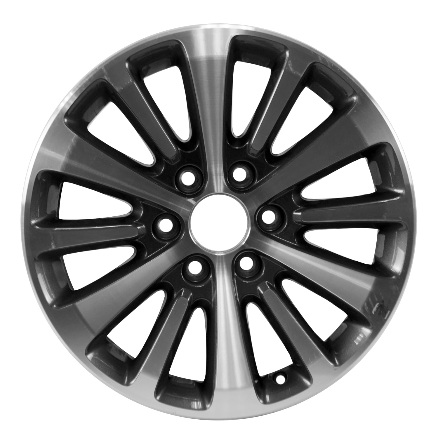 KAI 18 X 8.5 Reconditioned OEM Aluminum Alloy Wheel, Machined and Dark ...