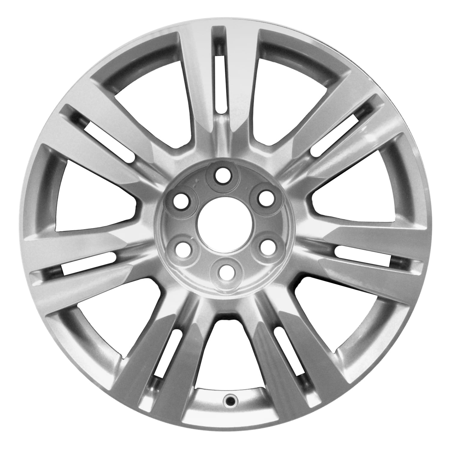 Remanufactured Painted Sparkle Silver Aluminum Wheel 18 x 8 9597415 ...
