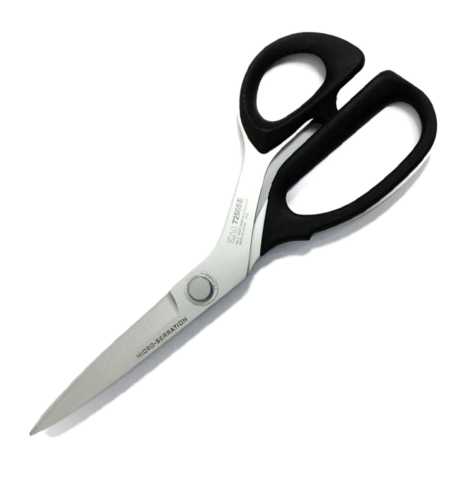 KAI Model 7250SE 10 inch Stainless Steel Serrated Tailoring Shears ...