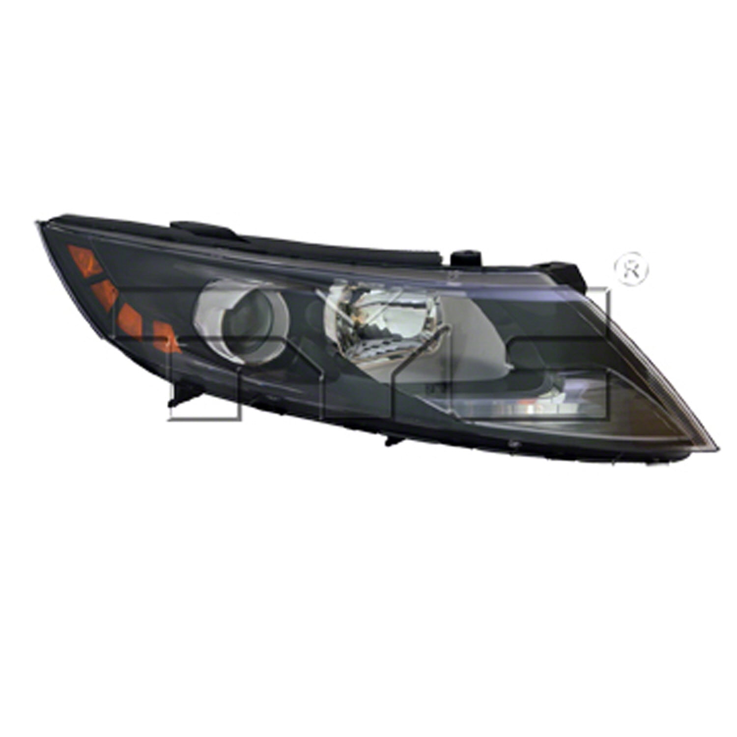 KAI New CAPA Certified Standard Replacement Passenger Side Headlight ...
