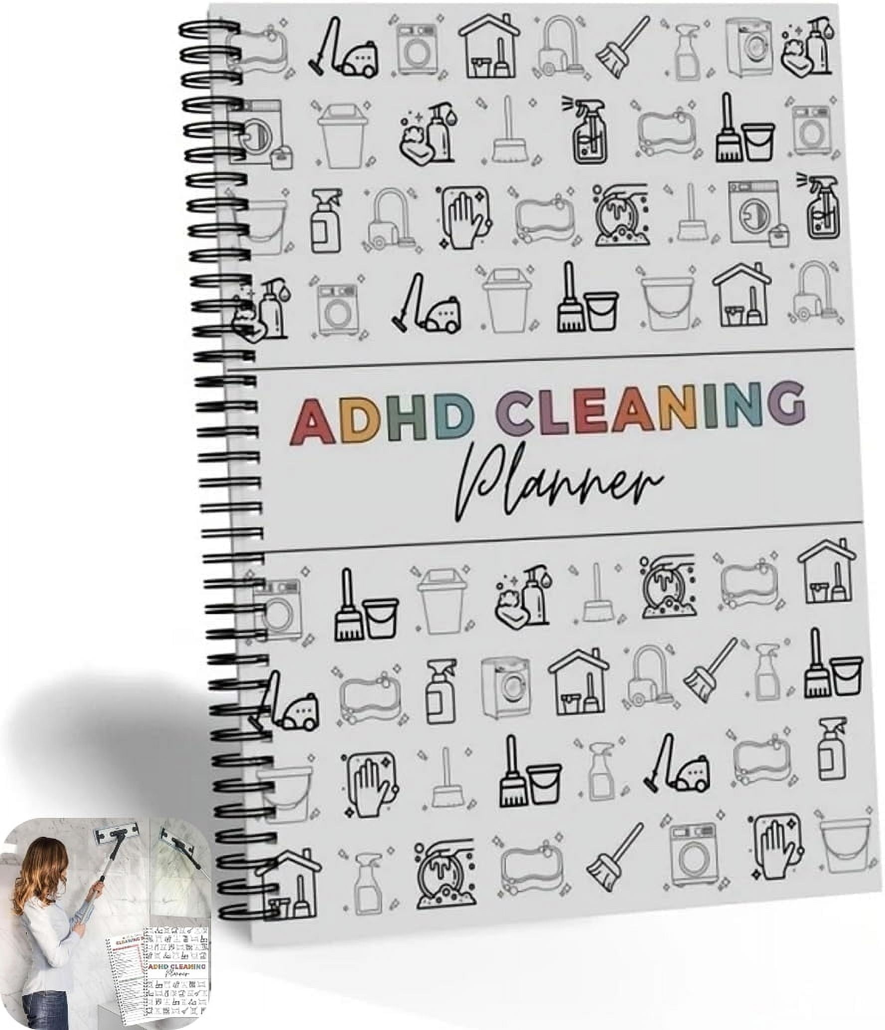 KAIEN ADHD Cleaning and Organizing Toolkit, Spring Cleaning Checklist ...