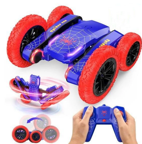 KAIEN Spider Remote Control Car - Double Sided Mini RC Stunt Car, 360 ...