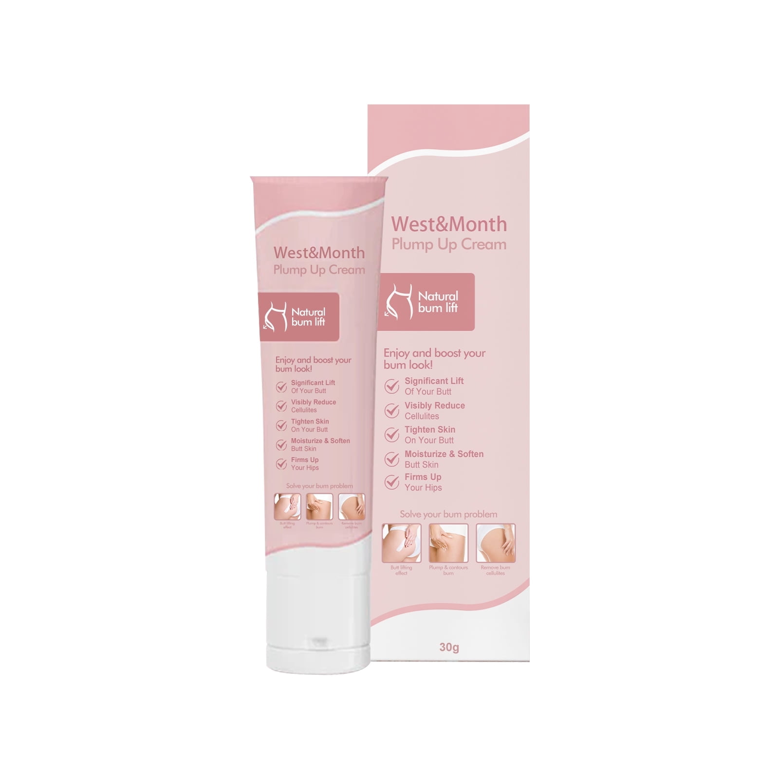 KAIEN West & Mooth Body Lightweight Fullness Cream Firming Lifting Hip ...