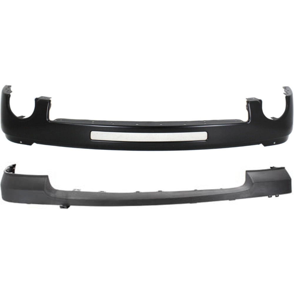 KAIHUIXING 2pcs Front Textured Bumper Cover Fascias Without Fog Light ...