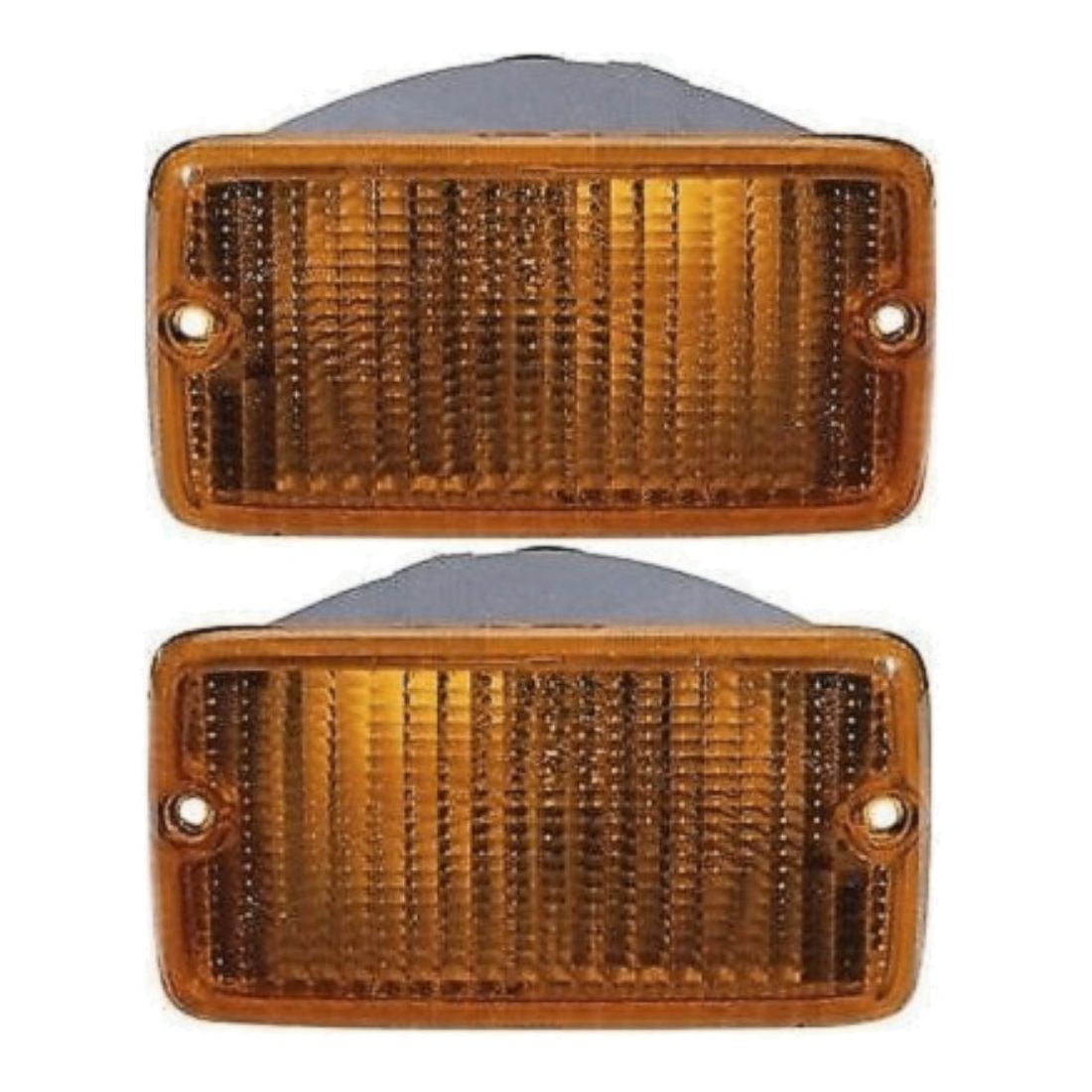 KAIHUIXING 2pcs Signal Light Left Right Side Amber Lens Turn Plastic ...