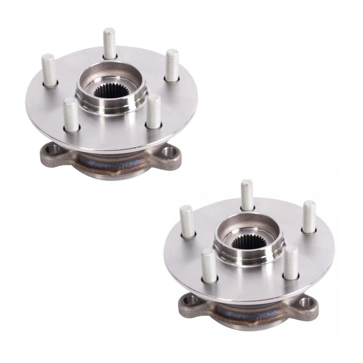 KAIHUIXING 2pcs Wheel Hub and Bearing Assembly Set Front Left Right for ...