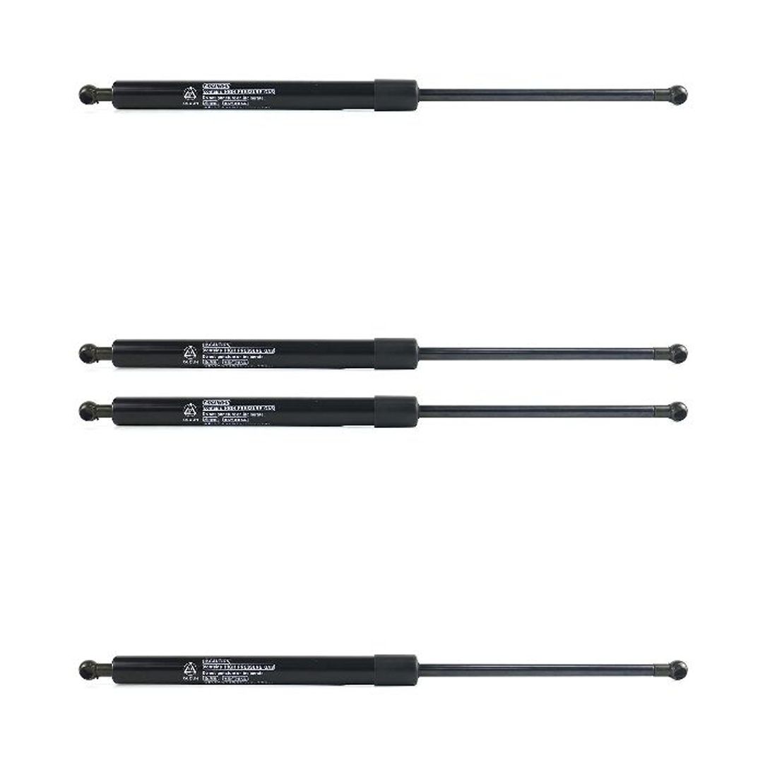 KAIHUIXING 4 Pieces - Hood Bonnet Lift Supports Front Side Gas Charged ...