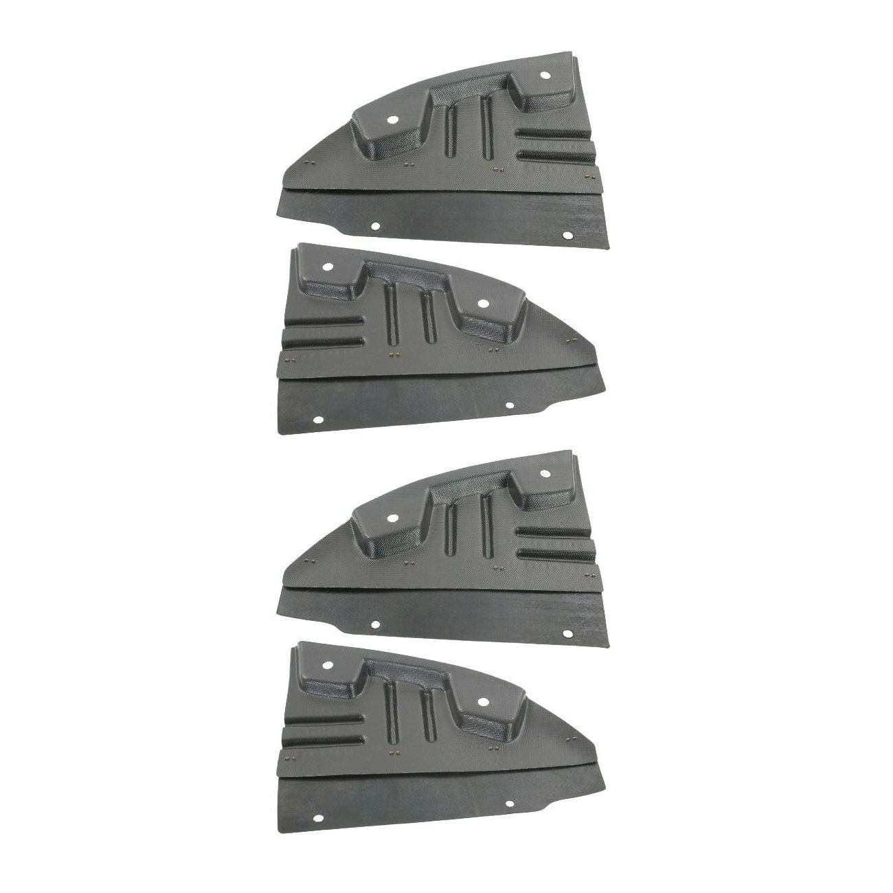 KAIHUIXING 4pcs - Engine Splash Shields Driver Passenger Side LH for ...