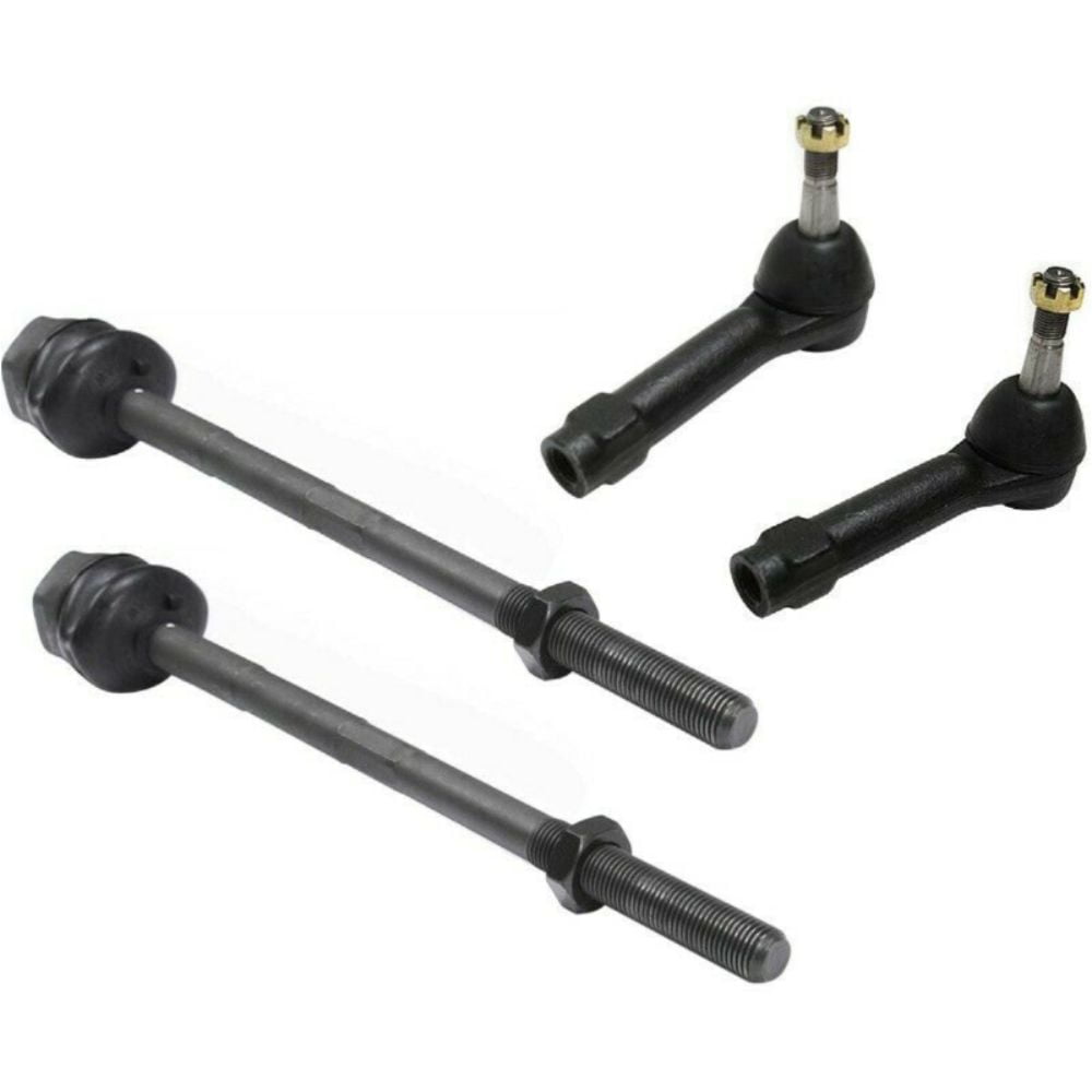 KAIHUIXING 4pcs Replacement Suspension Steering Tie Rod End Set Kit for ...