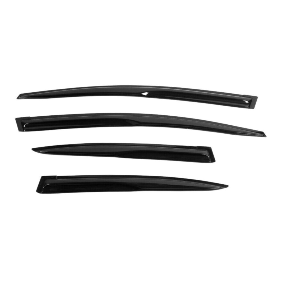 KAIHUIXING 4pcs Sun Rain Deflector Guard Window Visors Front Rear Left ...