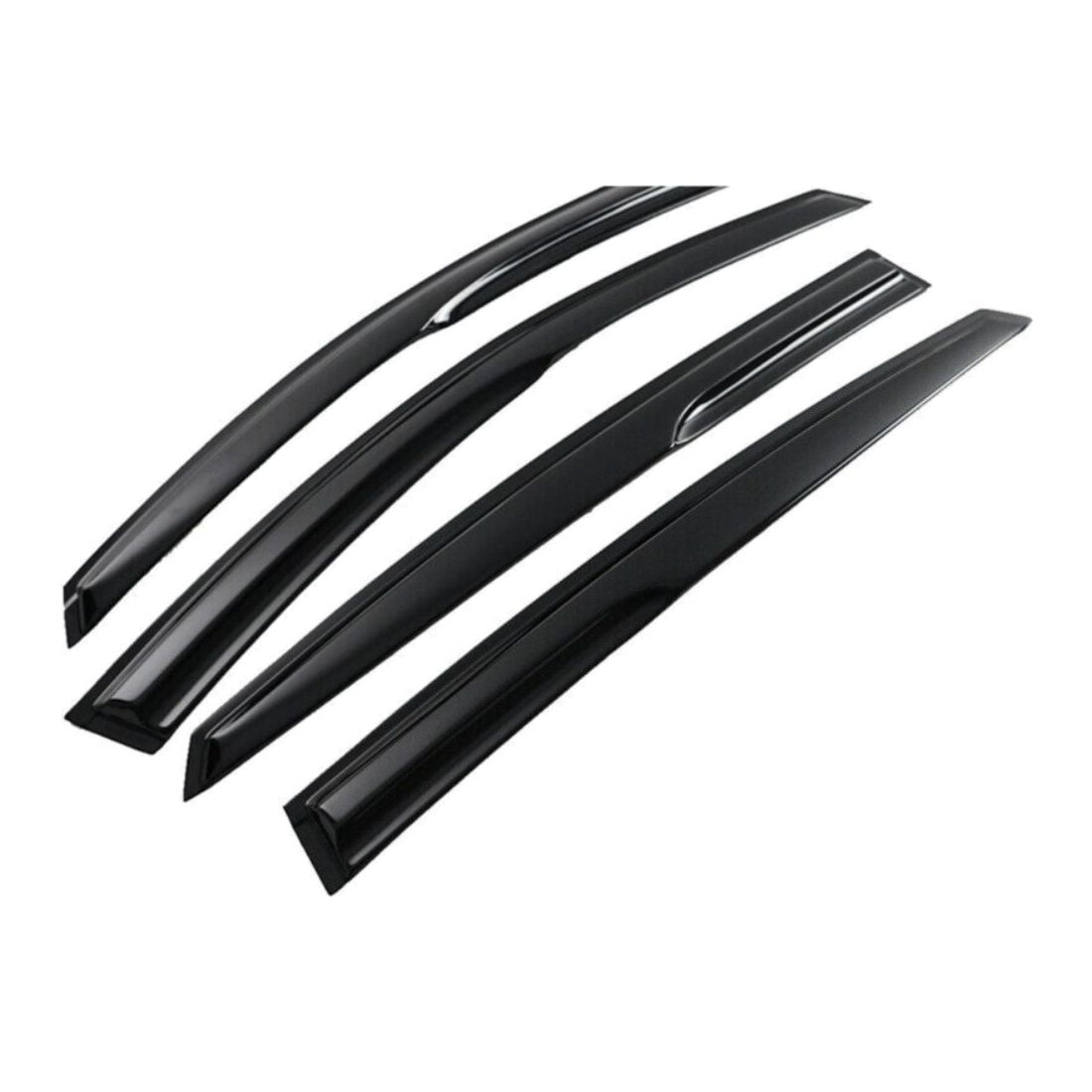 KAIHUIXING 4pcs Sun Rain Deflector Guard Window Visors Front Rear Left ...