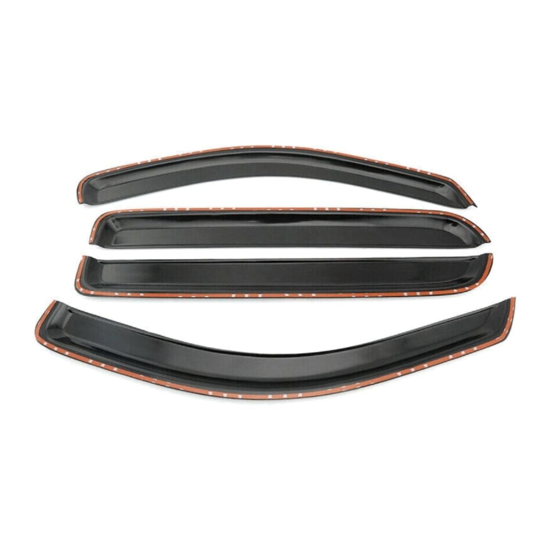 KAIHUIXING 4pcs Sun Rain Guard Window Visors Front Rear Left Driver ...