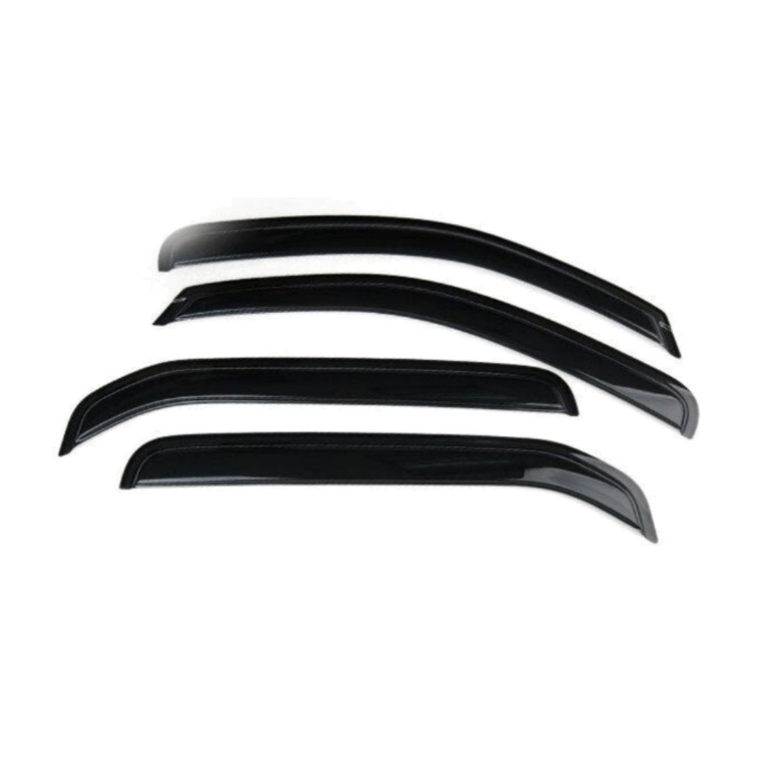 KAIHUIXING 4pcs Sun Shade Rain Vent Guard Window Visors Front Rear Left ...