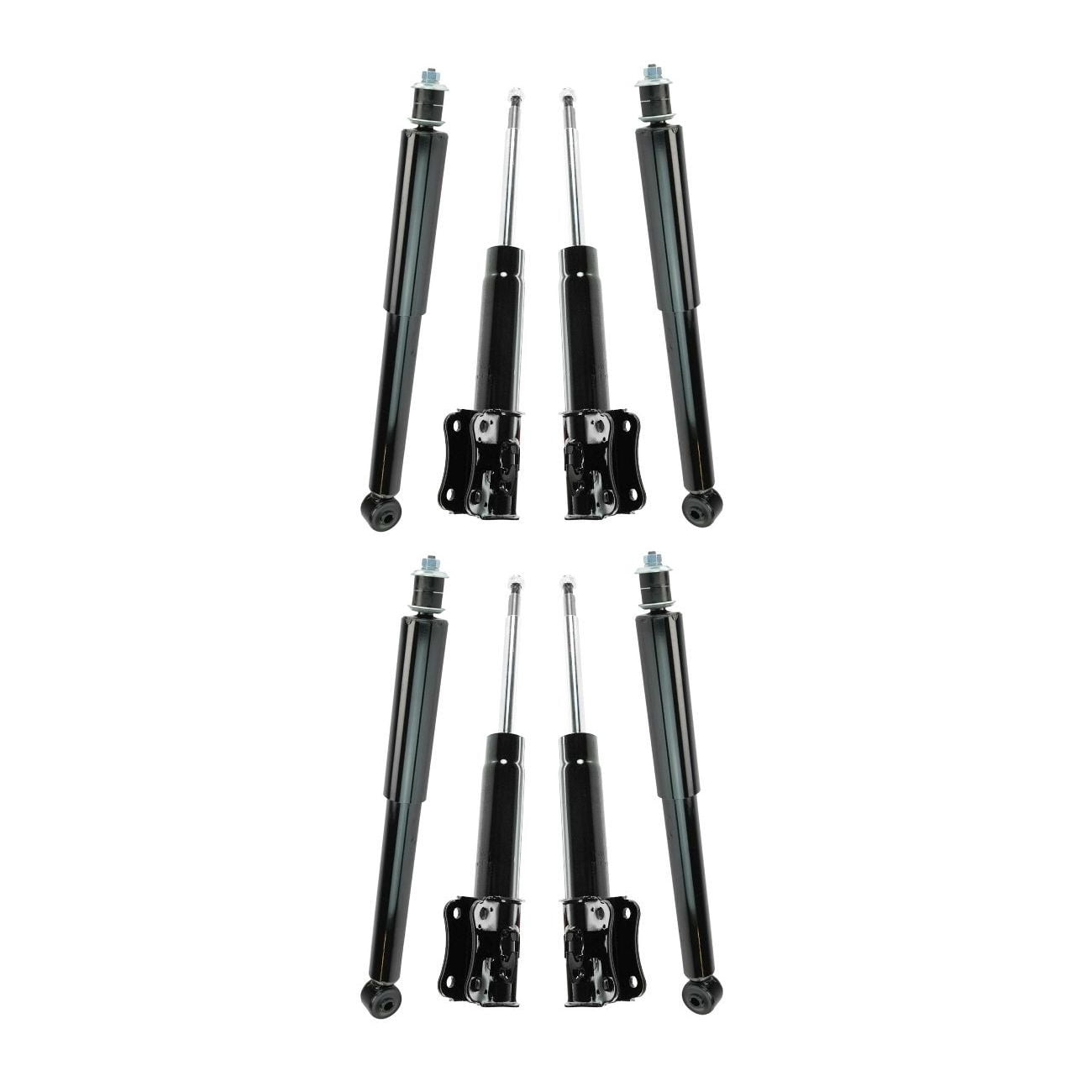 KAIHUIXING 8 Pieces - Front Rear Side Strut Shock Absorber Kit for ...