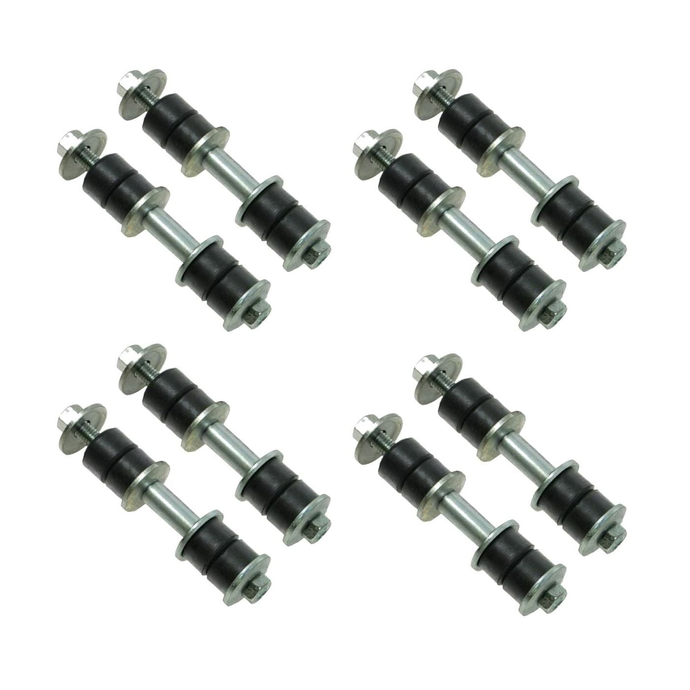 KAIHUIXING 8 Pieces - Stabilizer Suspension Sway Bar Linkage Kit Rear ...