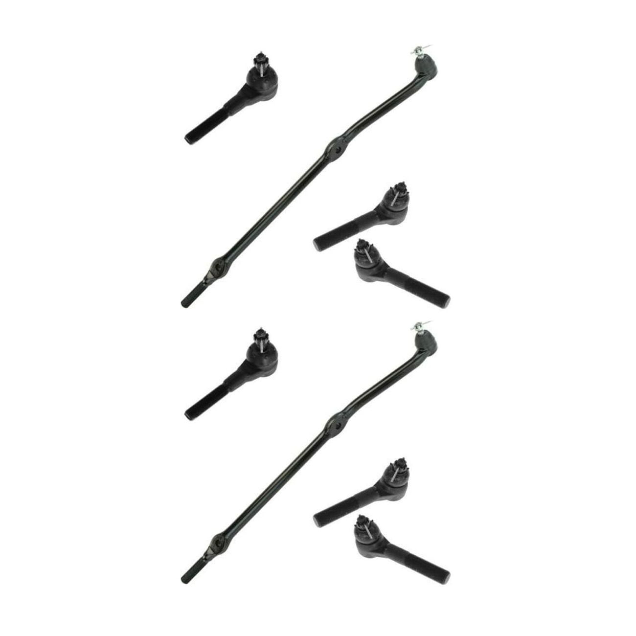 KAIHUIXING 8 Pieces - Suspension Tie Rod End Kit Set Right Passenger ...