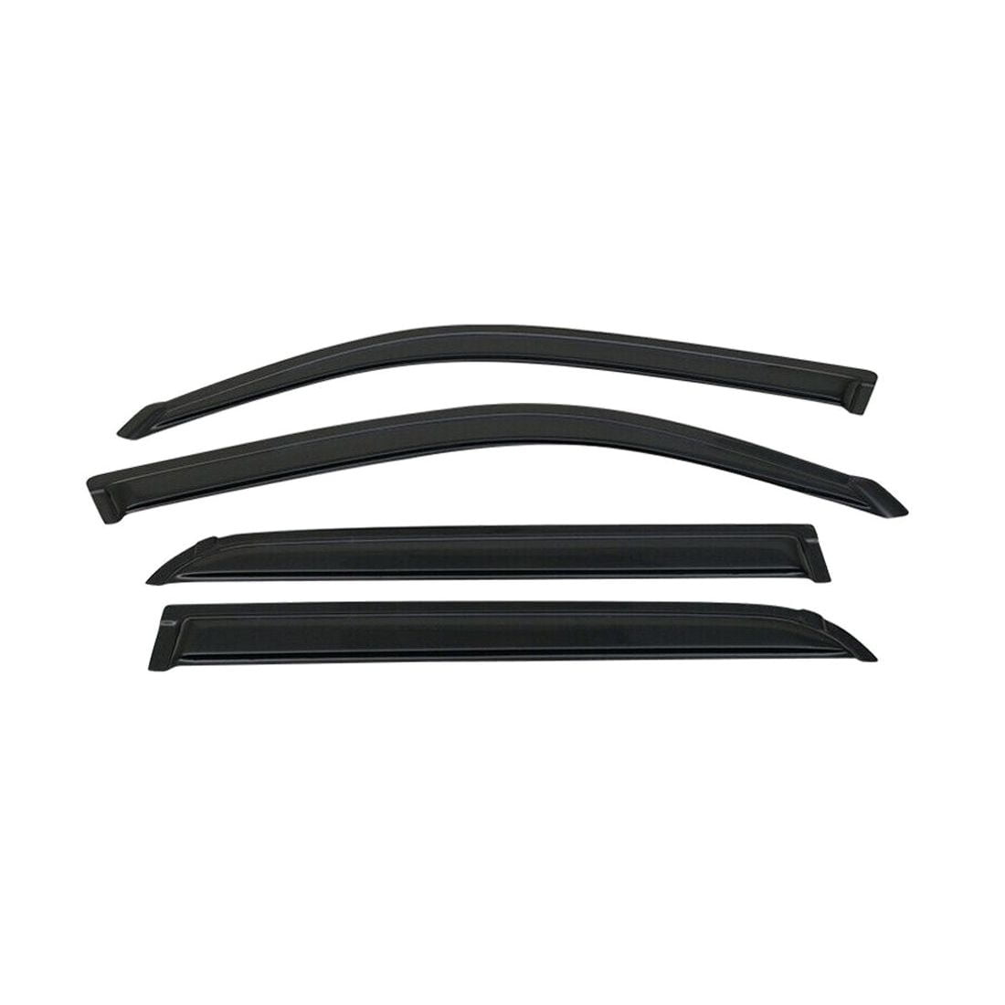 KAIHUIXING Acrylic Tape on Window Visors Rain Sun Guard 4pcs Left Right ...