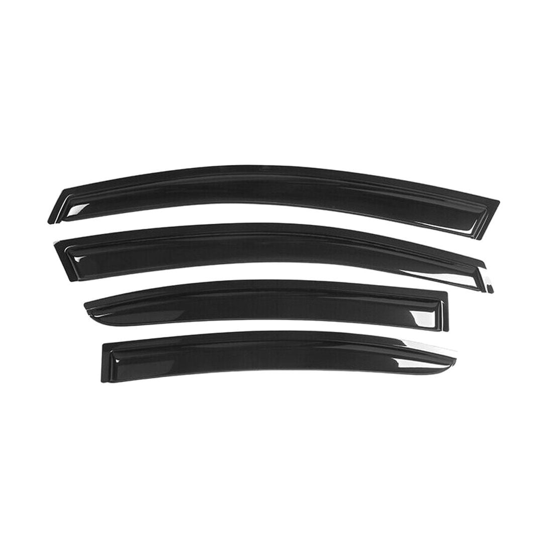 KAIHUIXING Acrylic Window Visors Rain Guard Shade Left Right Front Rear ...