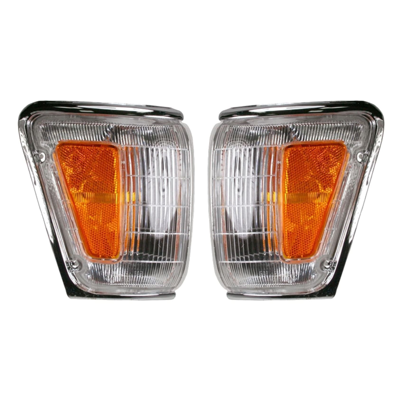 KAIHUIXING Chrome Marker Corner Parking Light Set for Toyota for ...