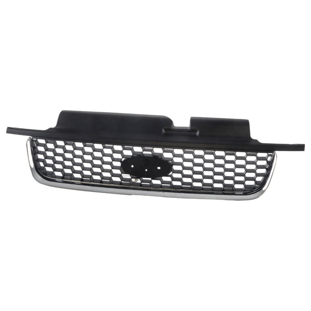 KAIHUIXING Chrome Surround w/Honeycomb Insert Grille for Ford for ...