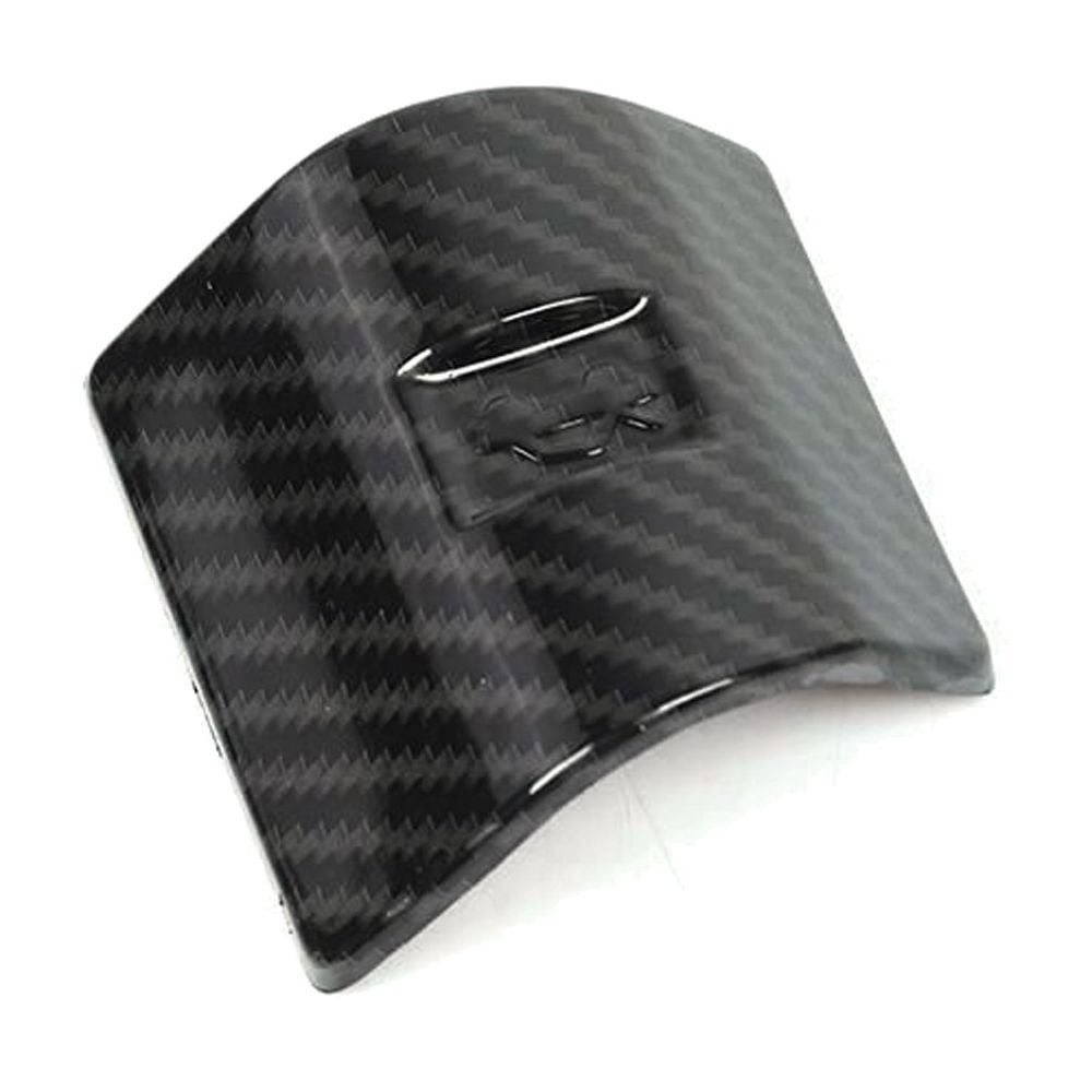 KAIHUIXING Engine Hood Switch Cover Trim Decor Carbon Fiber Interior ...