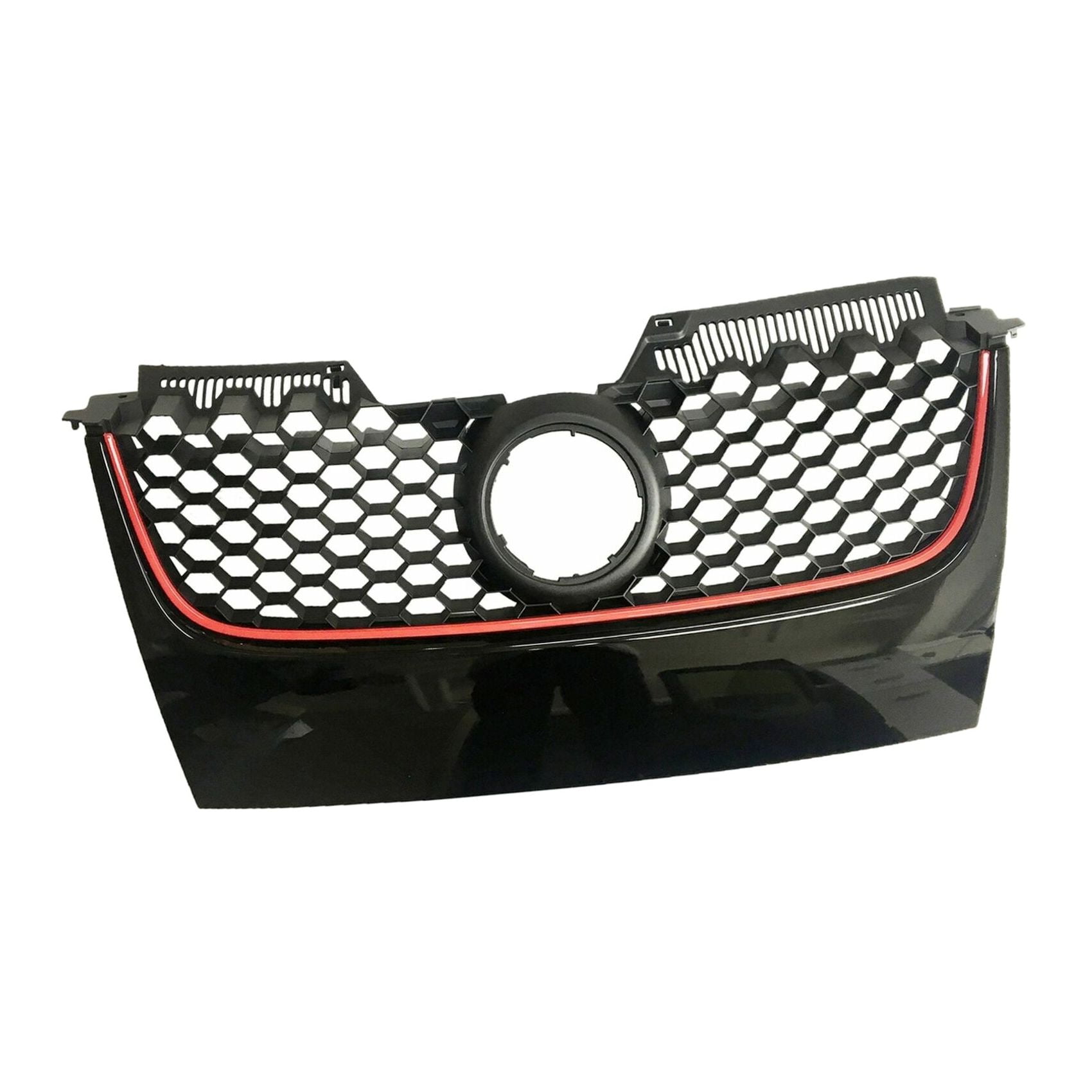 KAIHUIXING Front Bumper Upper Mesh Grille Glossy Black for VW for GTI ...