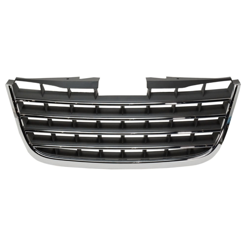KAIHUIXING Grille Assembly Front Center Side Chrome,Textured with ...