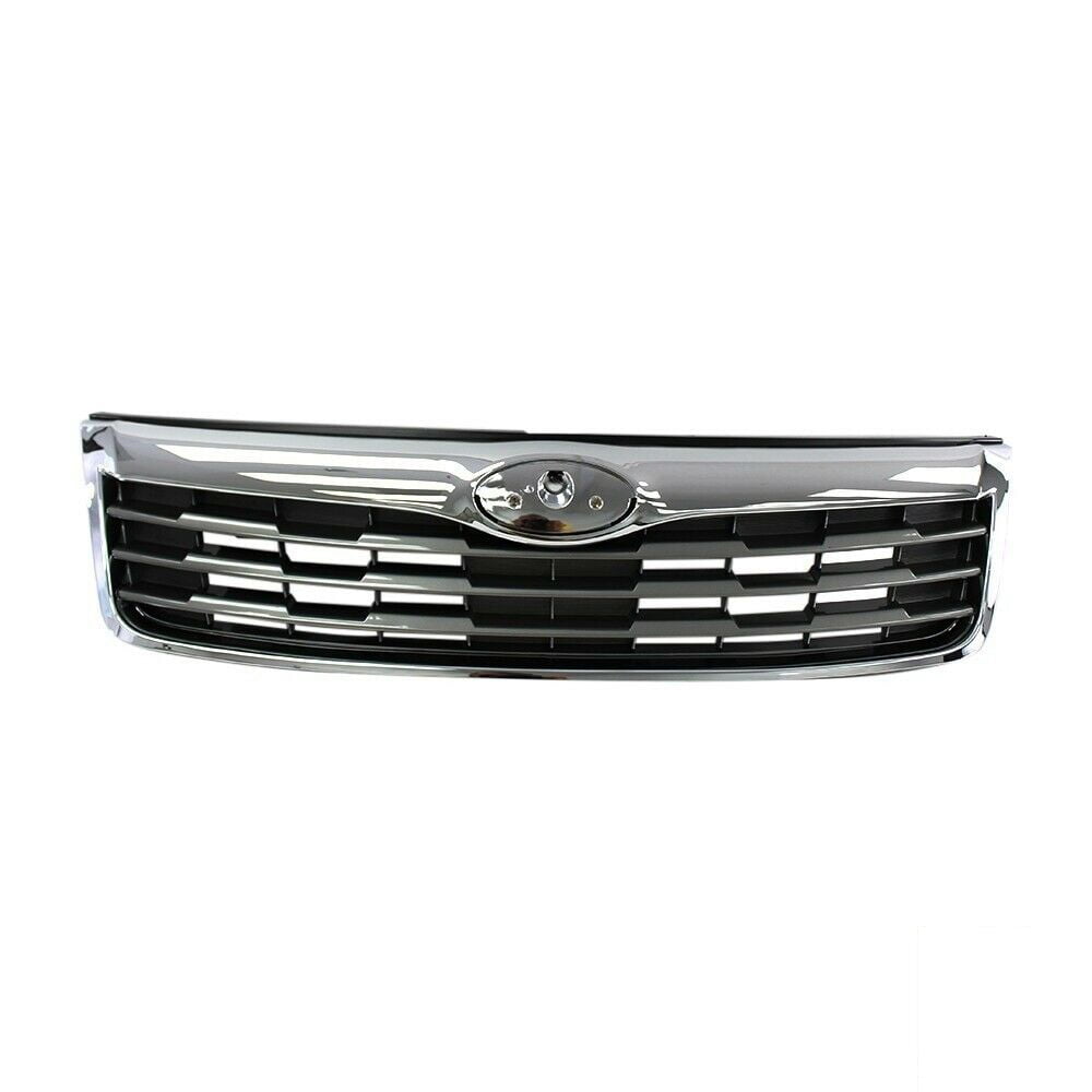 KAIHUIXING Grille Assembly Front Side Silver Plastic Bumper Grill 26451 ...