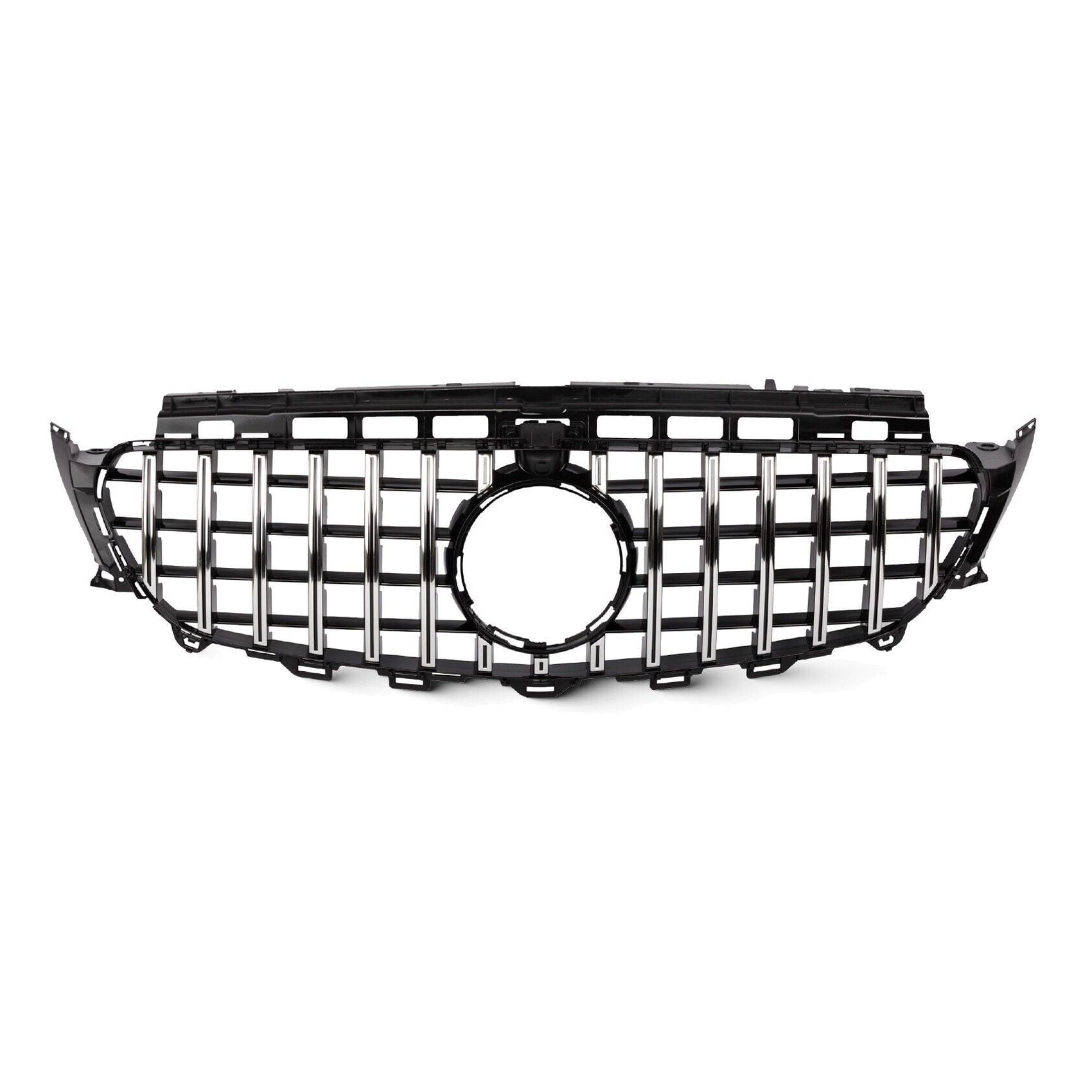KAIHUIXING Gtr Chrome Grille Front Bumper Grille for Benz for E250 2017 ...