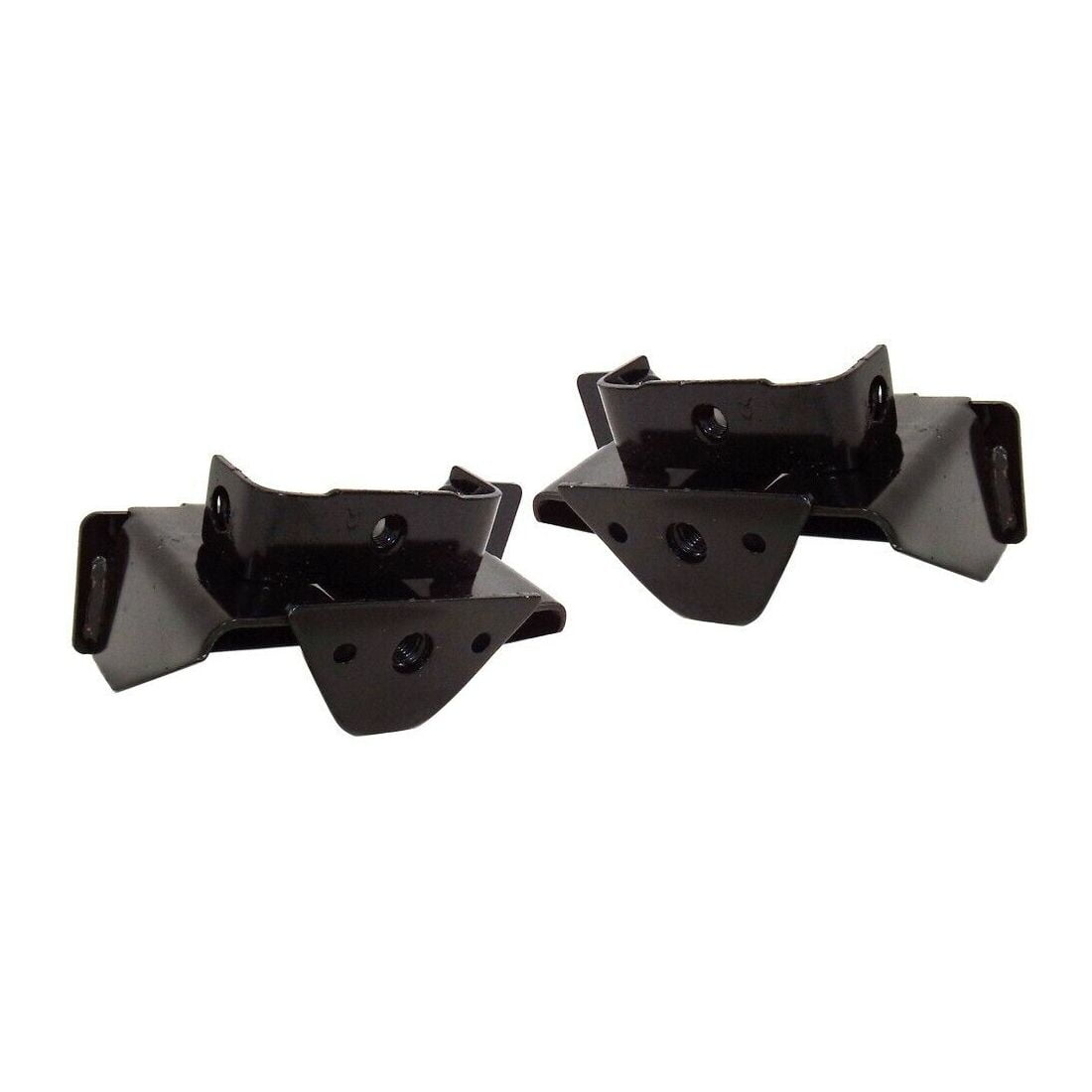 KAIHUIXING Left Right Pair Bumper Bracket Steel Unfinished Black for ...
