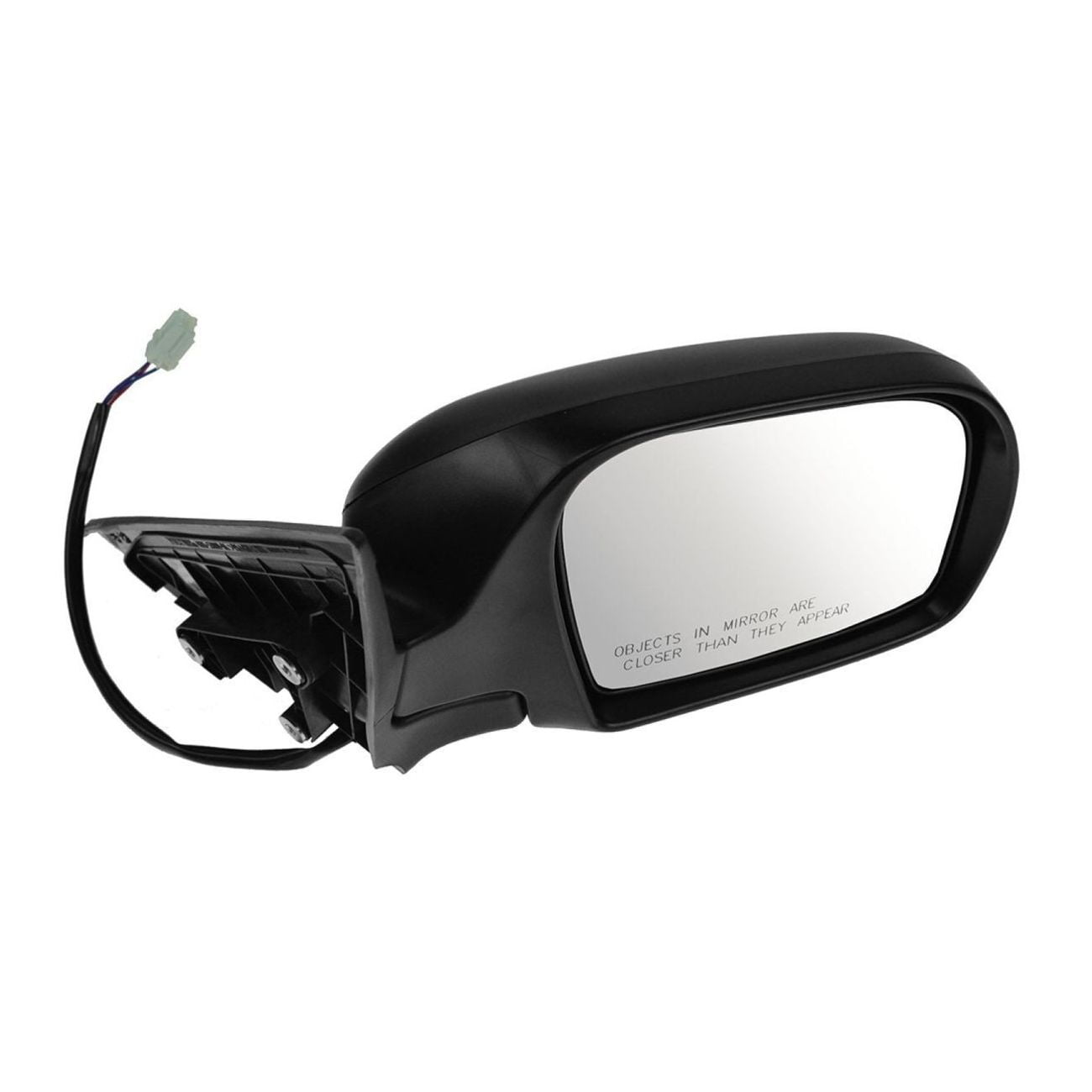 KAIHUIXING Mirror Power Textured Right Passenger Side Black 3-Connector ...