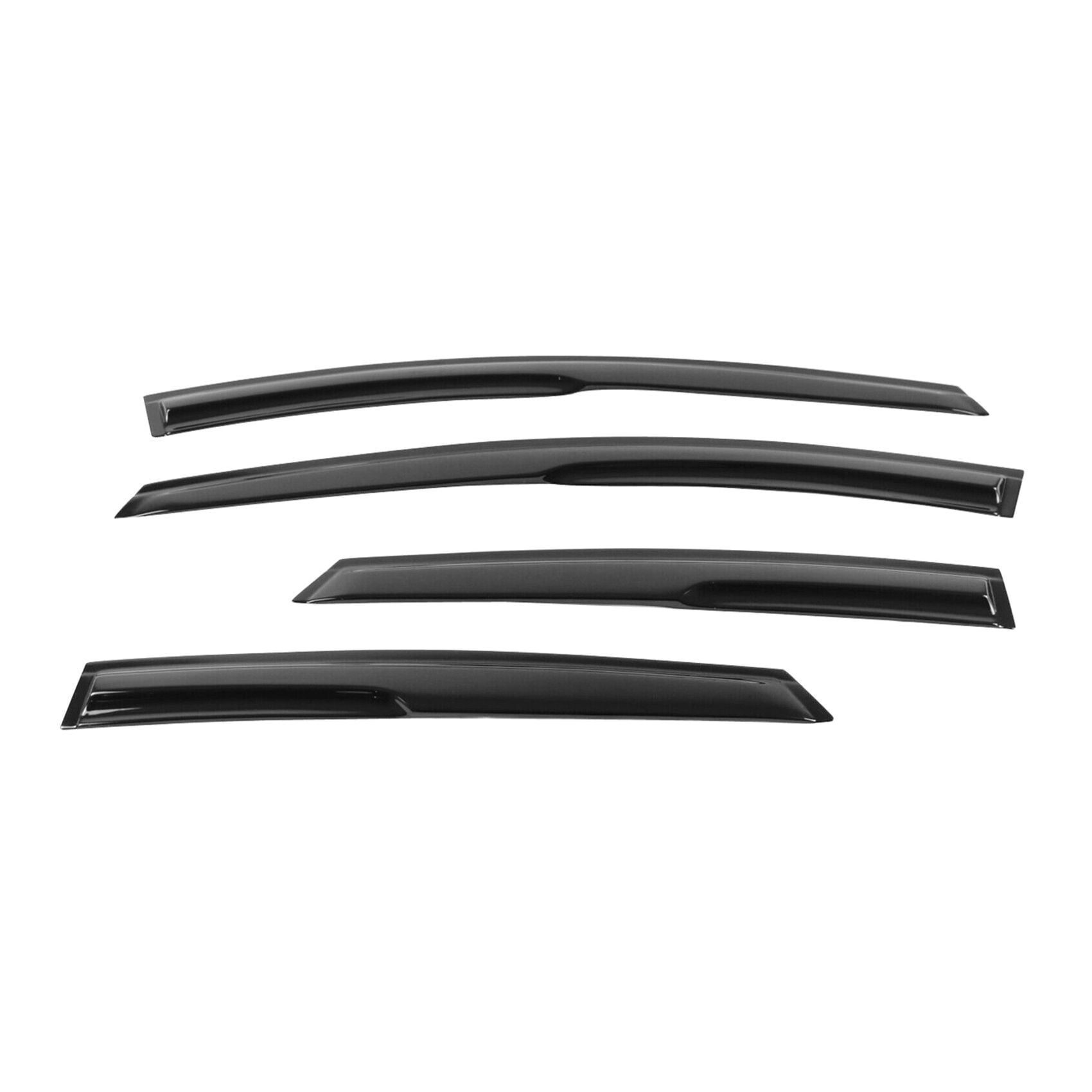 KAIHUIXING Mugen Style Acrylic Window Visors 4pc Set for Ford for Focus ...