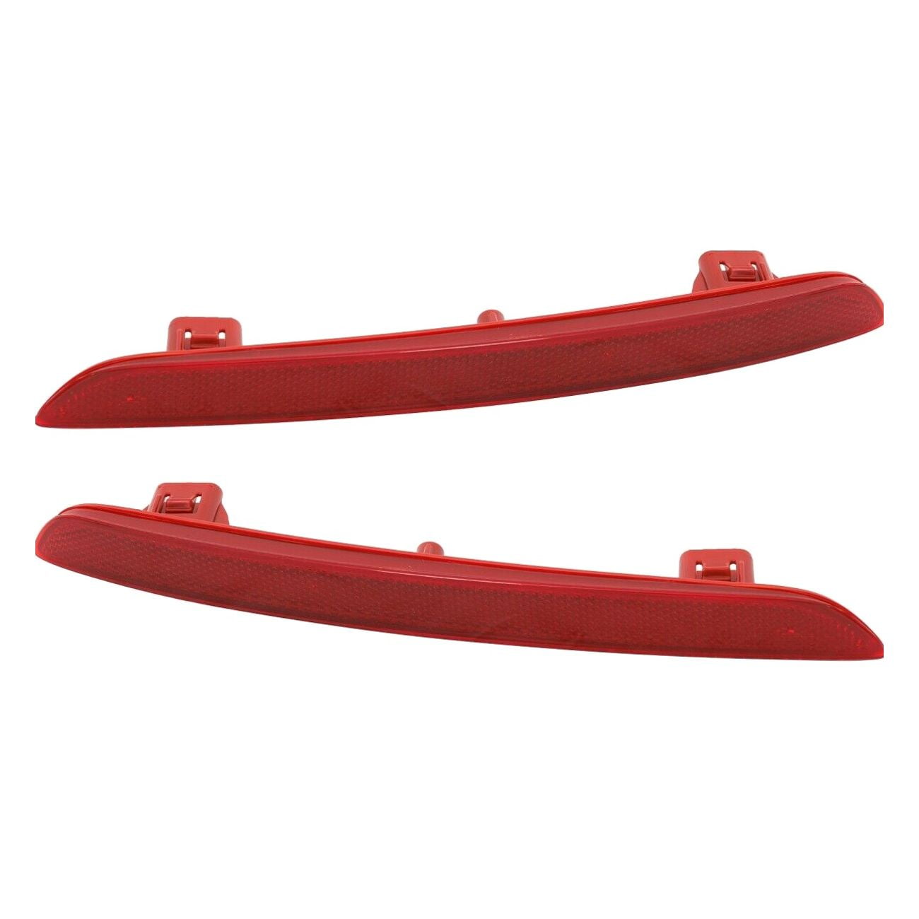 KAIHUIXING Pair Set of 2 Bumper Face Bar Reflectors Rear Left-and-Right ...