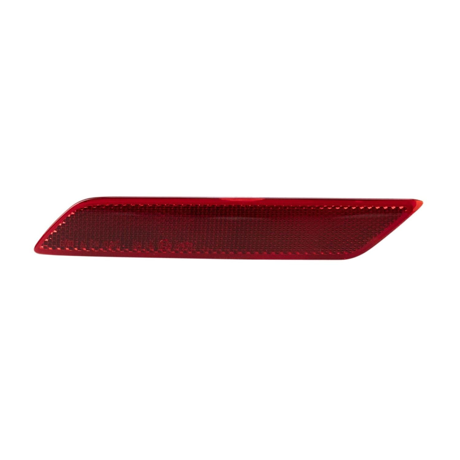 KAIHUIXING Rear Bumper Mounted Reflector Left Driver Side Red Lens for ...