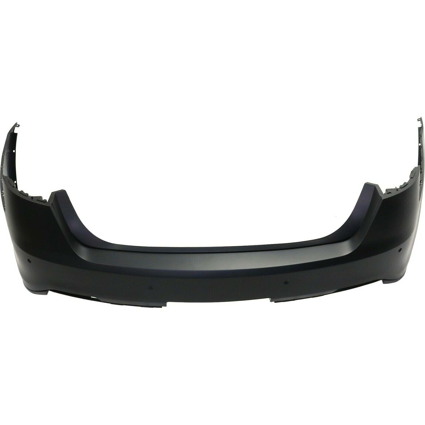 KAIHUIXING Rear Primed Bumper Cover Facial with Parking Aid Sensor ...