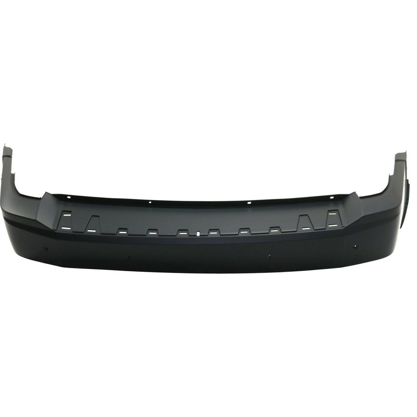 KAIHUIXING Rear Primed Bumper Cover Facial with Parking Aid Sensor ...