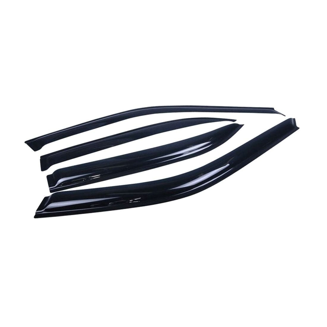 KAIHUIXING Slim Style Window Visors Rain Sun Guard Deflector Front Rear ...